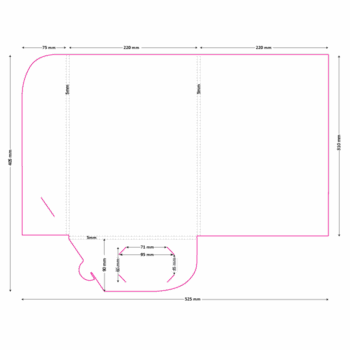 A4 Presentation Folder Style 3 with 5mm Gusset : Printing4you Australia